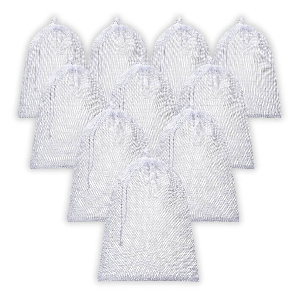 PP Mesh Storage Bags 18x33 Inch White Color Up to 25kg Capacity ...